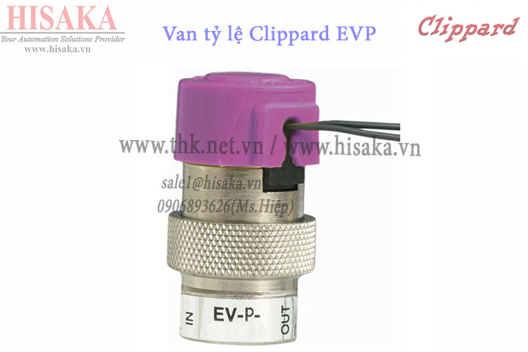 Van tỷ lệ Clippard EVP - Clippard EVP Proportional Valves