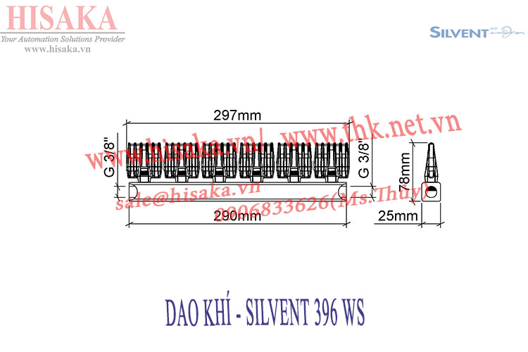 Dao Khí - Silvent 396 WS - Công ty TNHH Hisaka Việt Nam