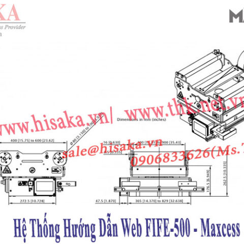 Hệ Thống Hướng Dẫn Web FIFE-500 - Maxcess - Công ty TNHH Hisaka Việt Nam