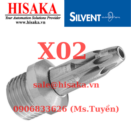 Béc phun khí nén Silvent X02