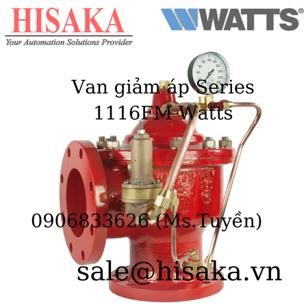 Van giảm áp Series 1116FM Watts