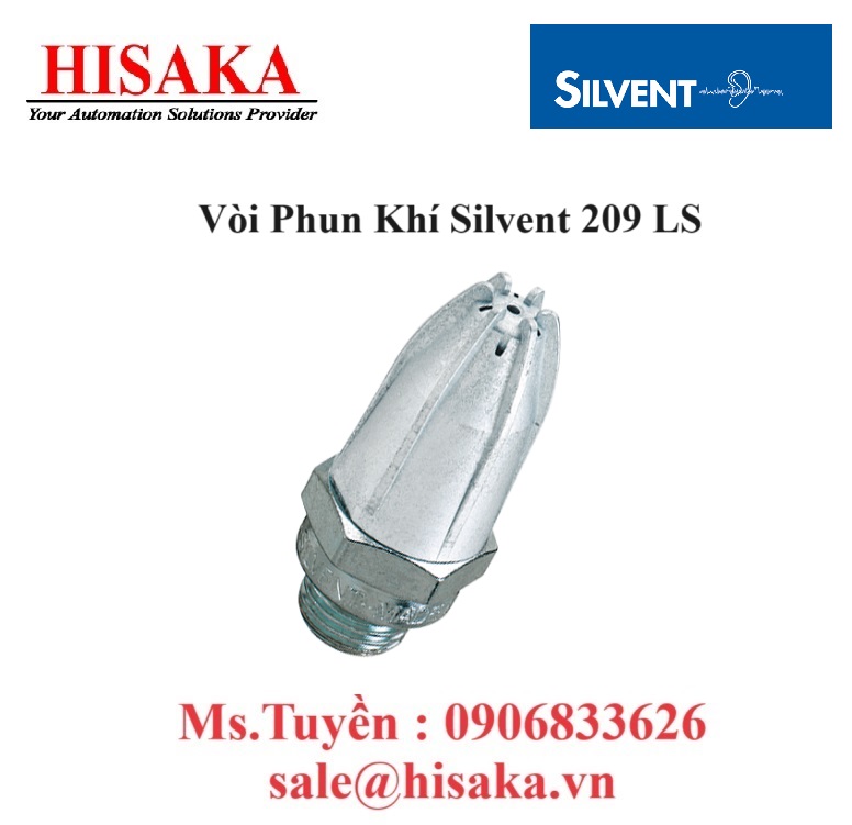Vòi Phun Khí Silvent 209 LS - Chính Hãng