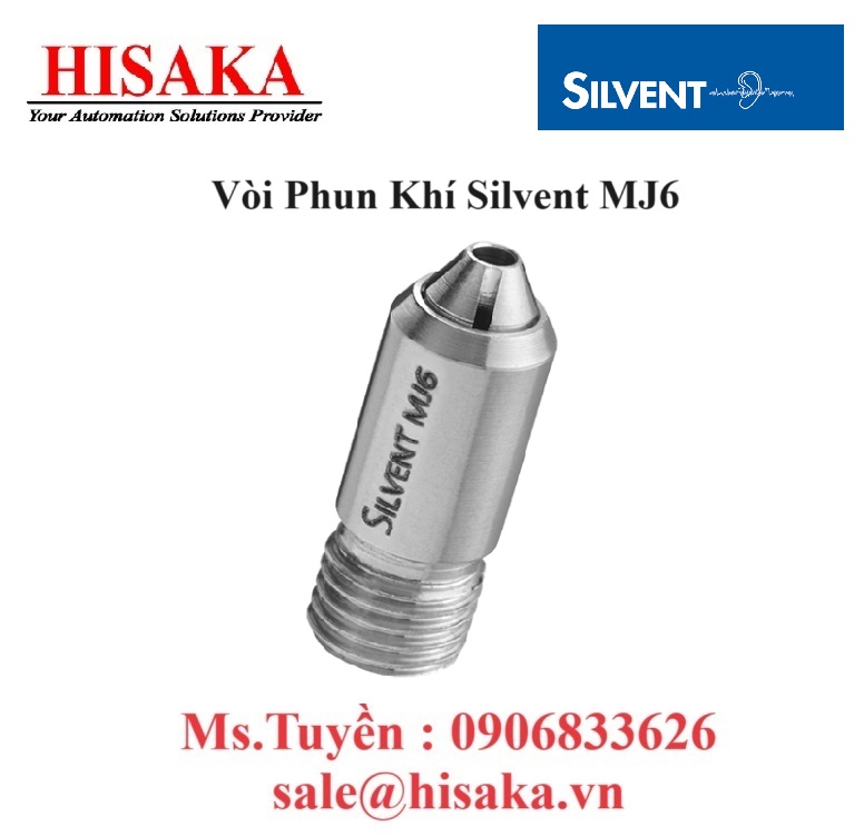 Vòi Phun Khí Silvent MJ6 - Chính Hãng